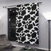 Cow Print Window Curtains 1 Piece - Etsy