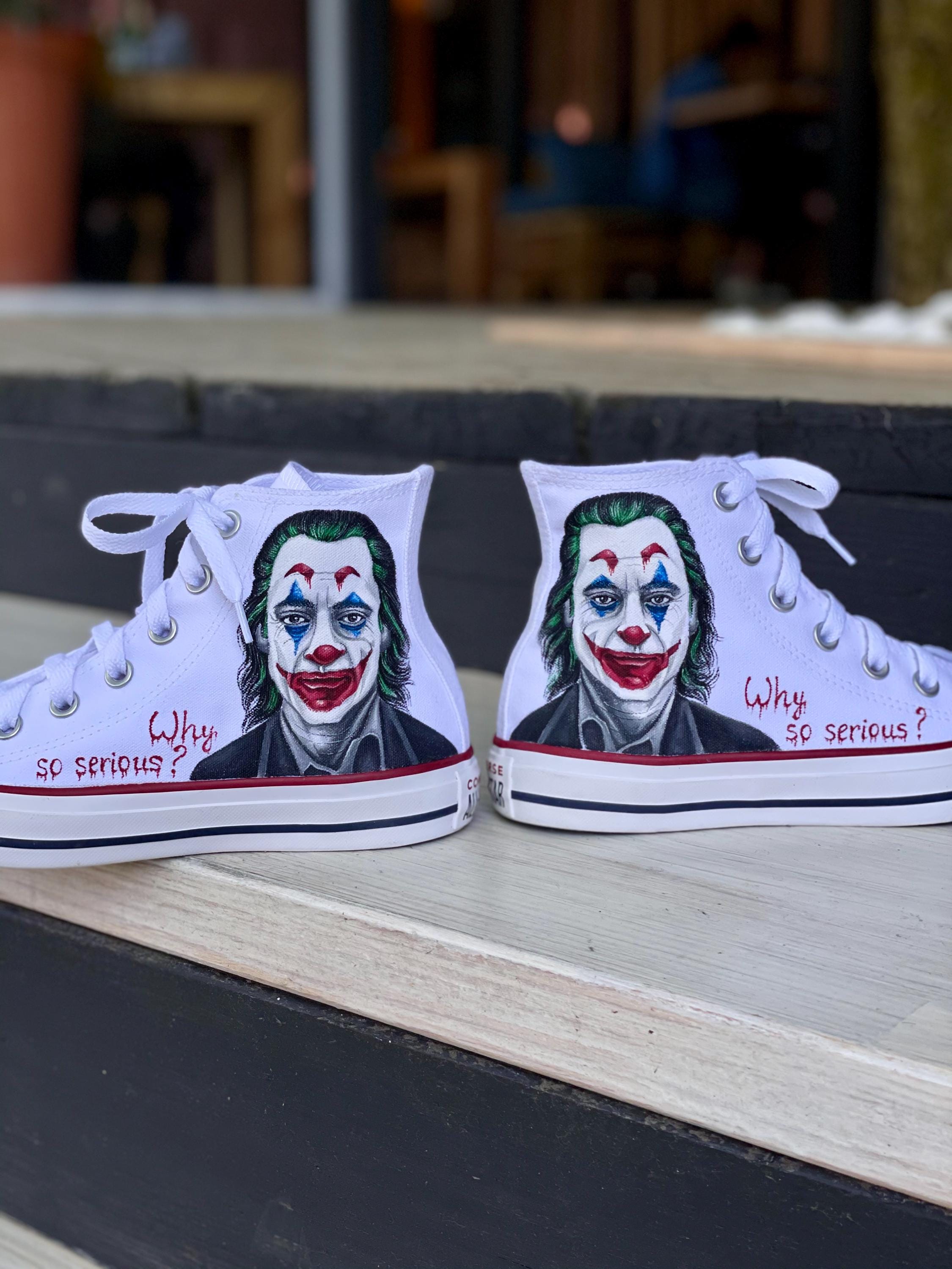 CUSTOM HAND PAINTED Converse Chuck Taylor All Star High, Personalized ...