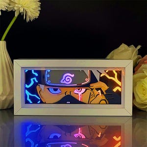 Anime 3d Light Kakashi - Etsy