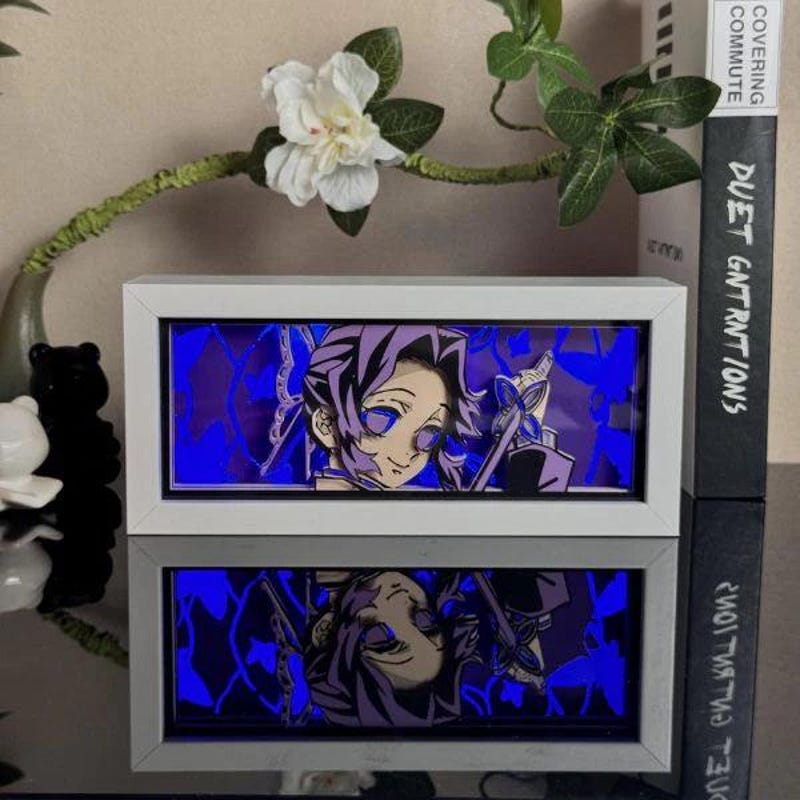 Demon Slayer Lamp - Etsy