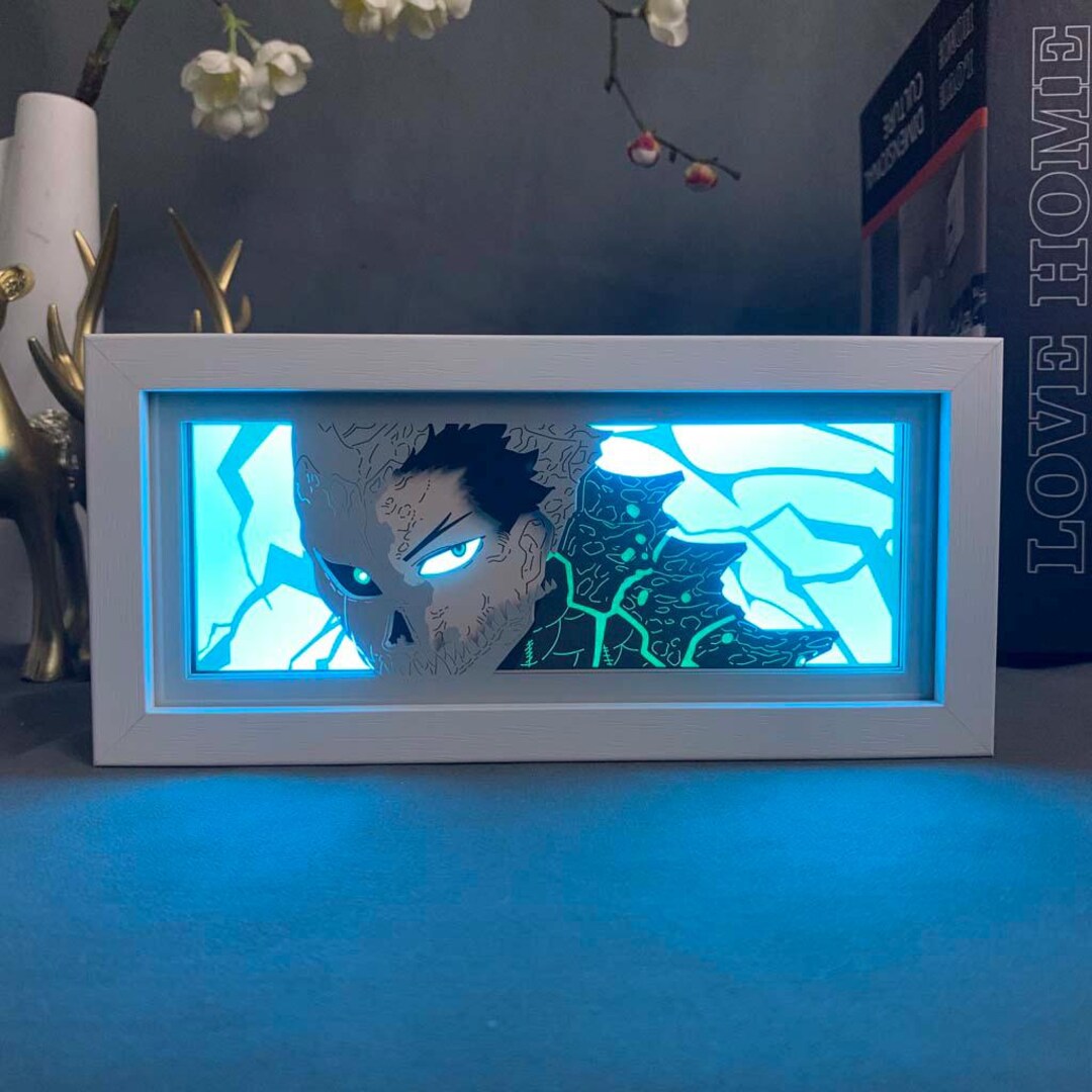 Kaiju No 8 Light Box | Anime Lightbox | Anime Desk Lamp | Anime RGB ...