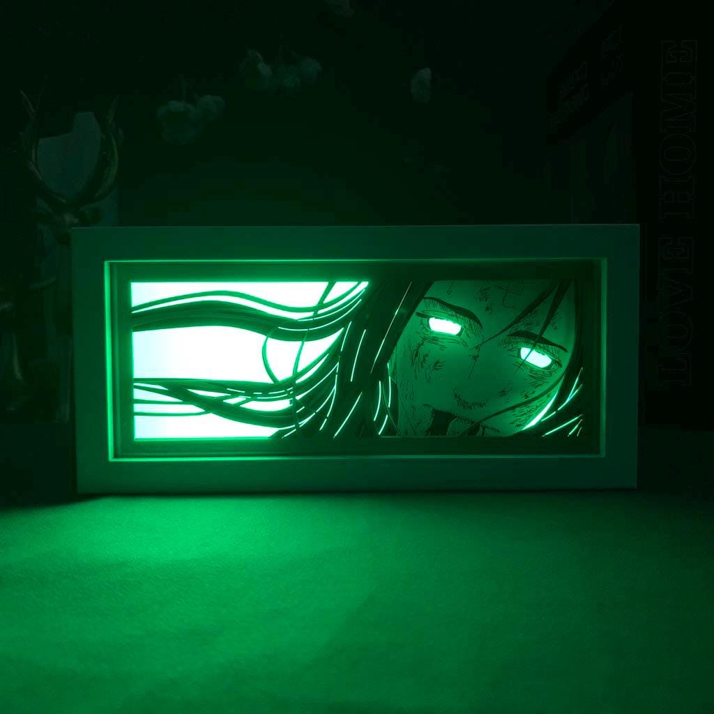 NEW Anime Naruto Neji LED Light Box Acrylic Anime Art Naruto Neji ...