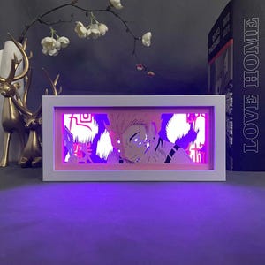 Sukuna Anime Lamp - Etsy