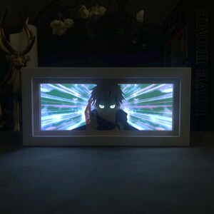 Gojo Satoru LED Light Box Figure - Jujutsu Kaisen Anime Lamp - 3D ...