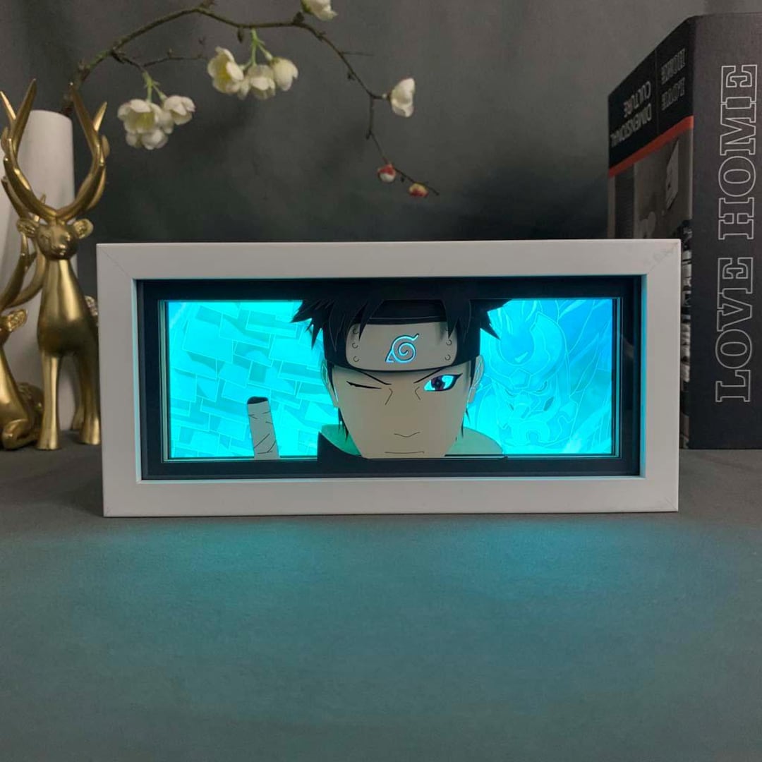 Naruto Uchiha Shisui LED Light Box | Naruto Night Light | Color ...