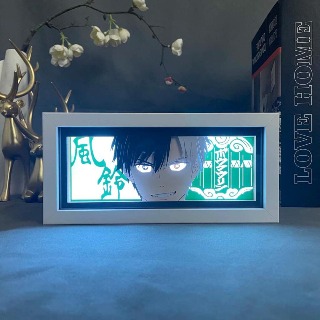 Haruka Sakura Lightbox Figure - Wind Breaker 3D Anime Light Box - Night ...