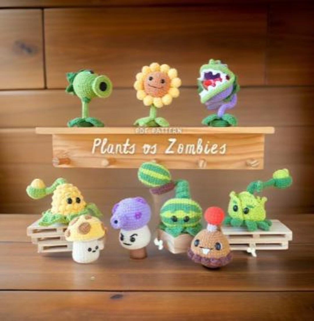 Crochet Pattern, Bloom & Boom Crochet Pattern Bundle, Garden Defender ...