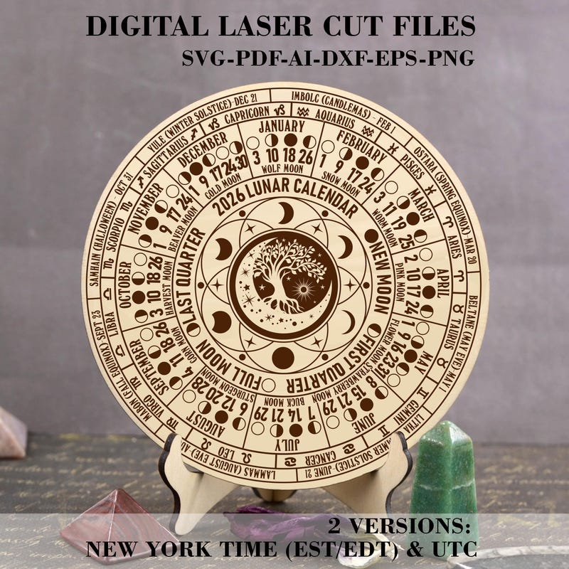 Wiccan Laser Cut File - Etsy