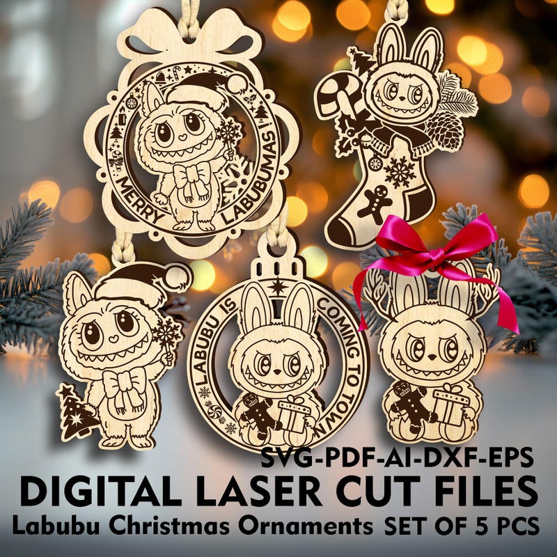 Labubu Papercraft - Etsy