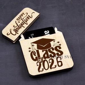 Graduation Gift Card Holder SVG - Class of 2025-2027 - Cash Holder SVG ...