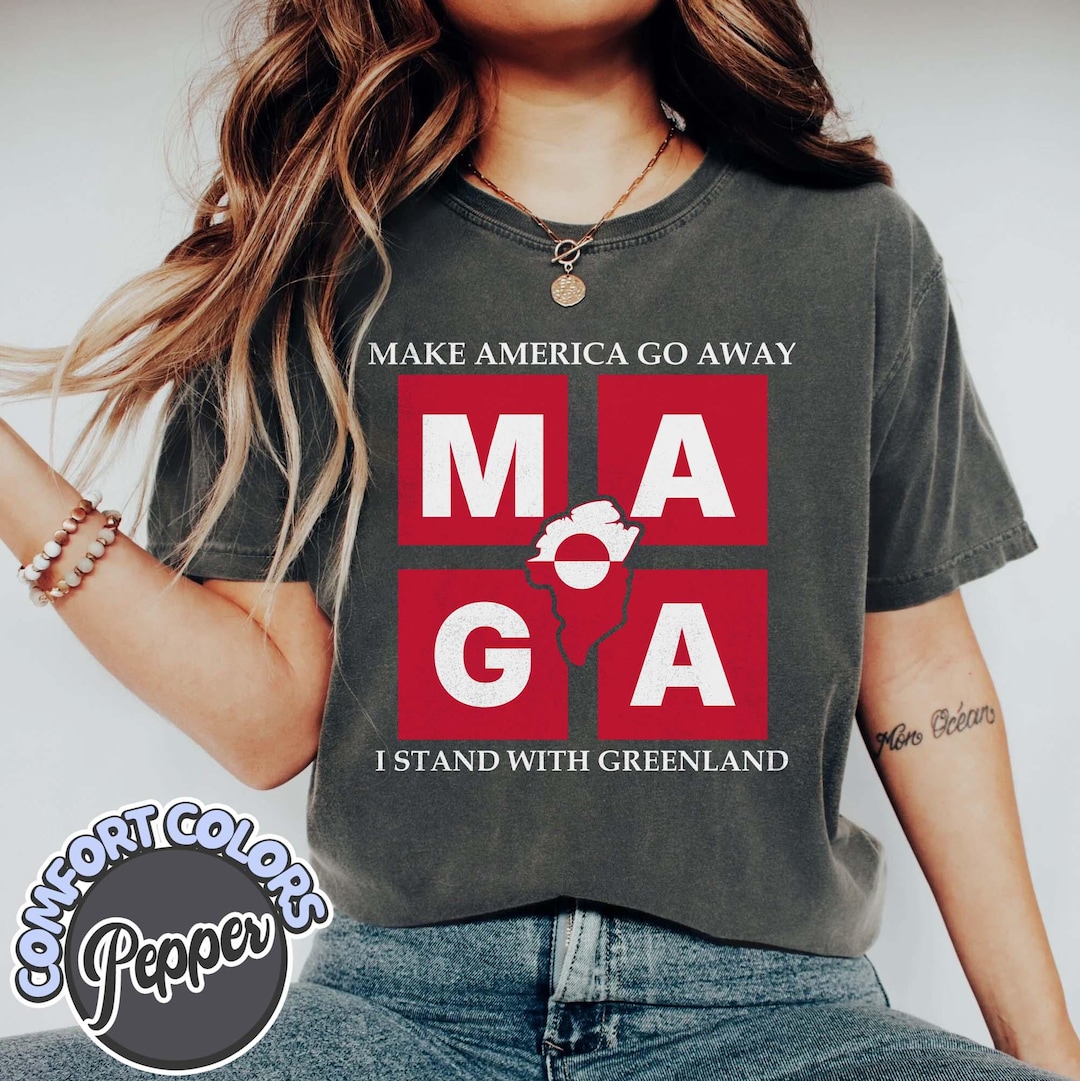 MAGA Make America Go Away Png, Pro-greenland Digital Design, Funny ...