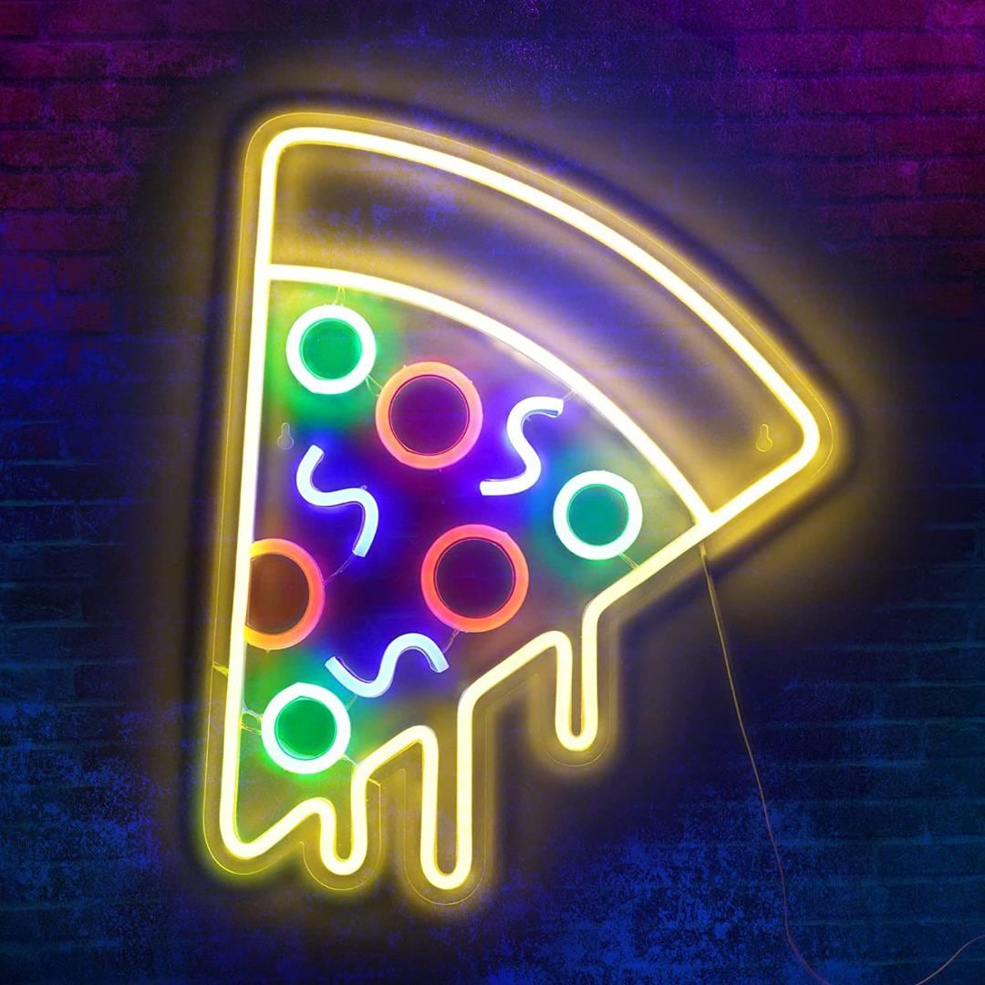 Pizza Neon Signs, Pizza Slice Neon Signs, Pizza Slice Neon , Pizza Shop ...