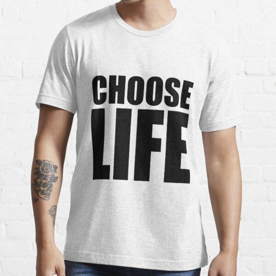 New Unisex CHOOSE LIFE - WHAM! Essential T-shirt Cotton, Size S - 5XL ...