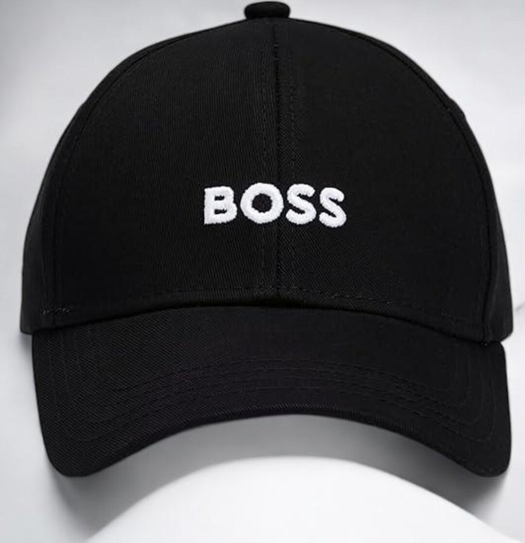 BOSS Embroidered Baseball Cap, Bold Statement Hat for Men, Minimalist ...