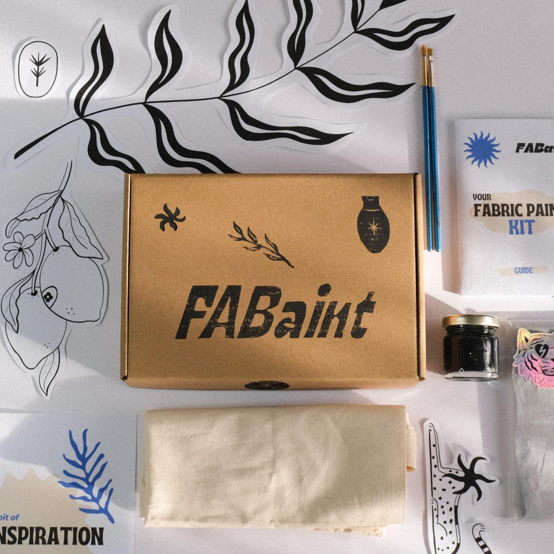 Fabric Painting DIY Kit - Etsy