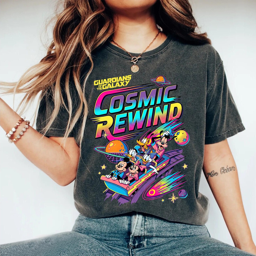Retro Guardians of the Galaxy Cosmic Rewind Shirt, Mickey and Friends ...