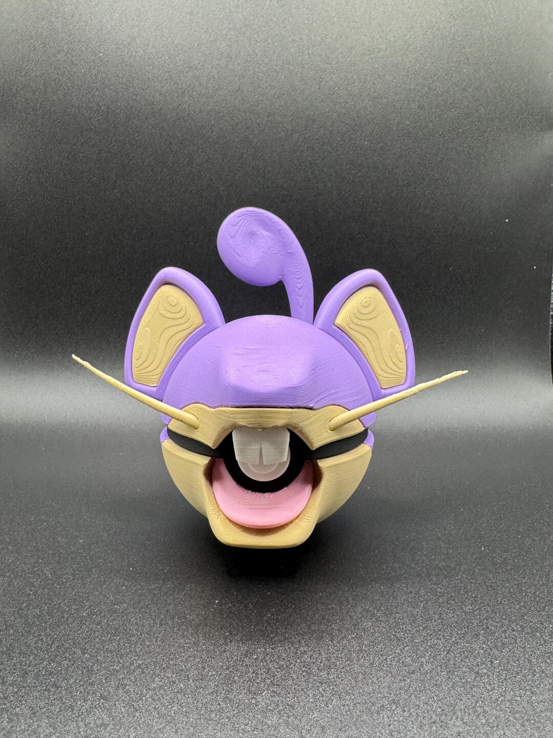 Rattata Inspired Pokéball 3D Printed Pokémon Collectible Unique Gift ...
