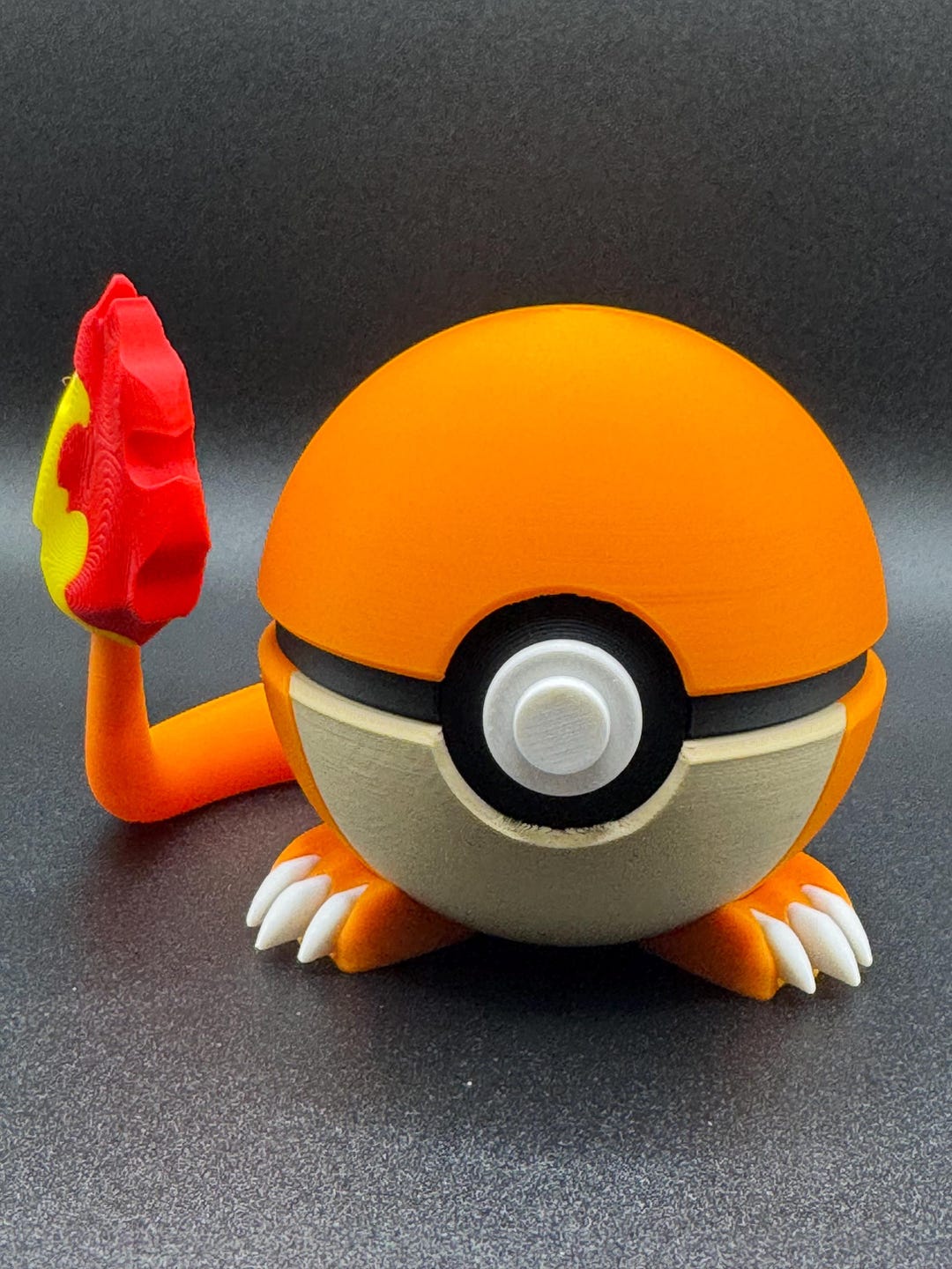 Charmander Inspired Pokéball | Unique Collector’s Gift for Trainers - Etsy