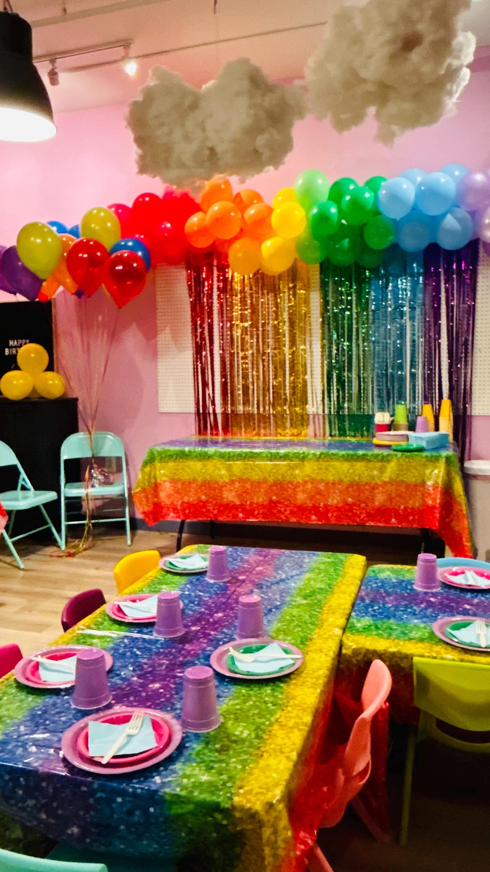 Curated Rainbow Theme Party Supplies (for 20 Guests) - Etsy