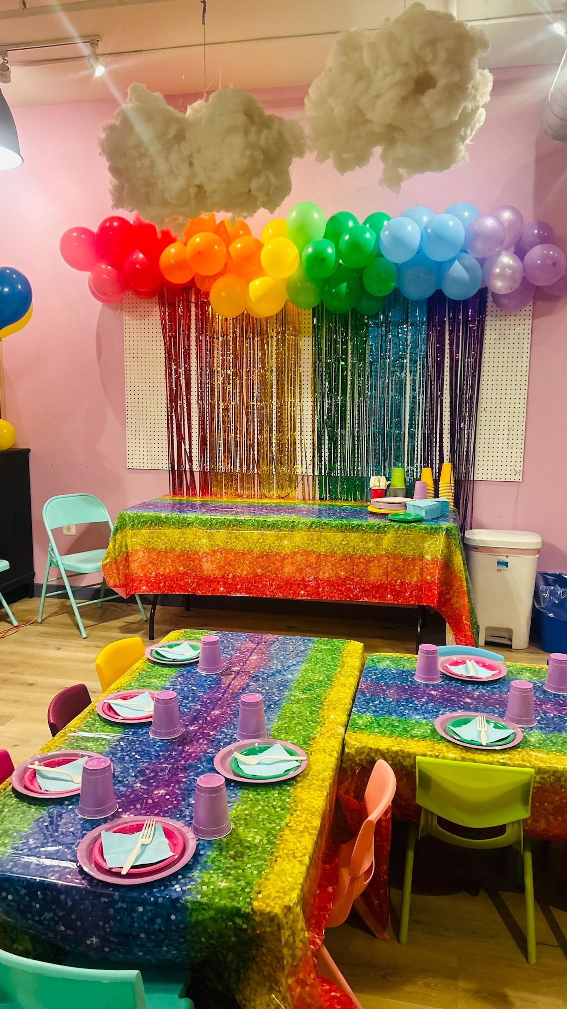 Curated Rainbow Theme Party Supplies (for 20 Guests) - Etsy