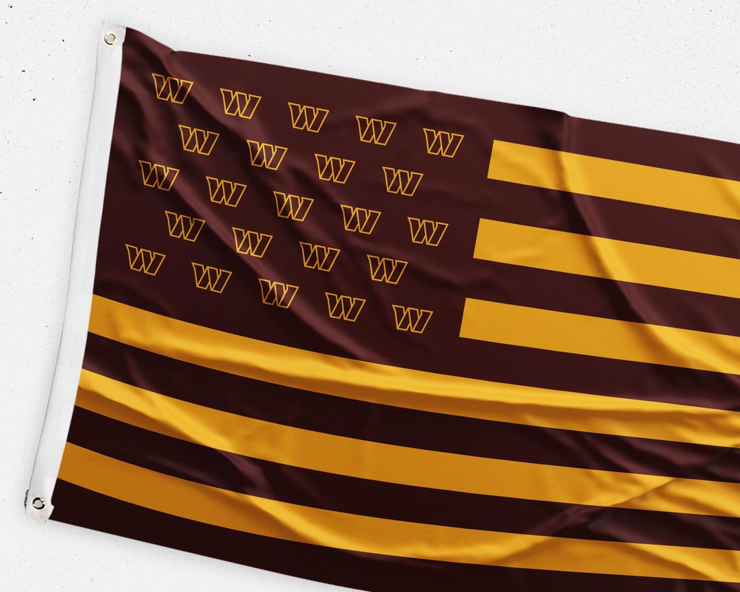 Commanders and Stripes Flag - Etsy