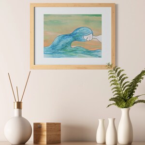 Art Print "be Water", Rumi Wall Art, Rumi Poem Print, Poetry Print Gift ...