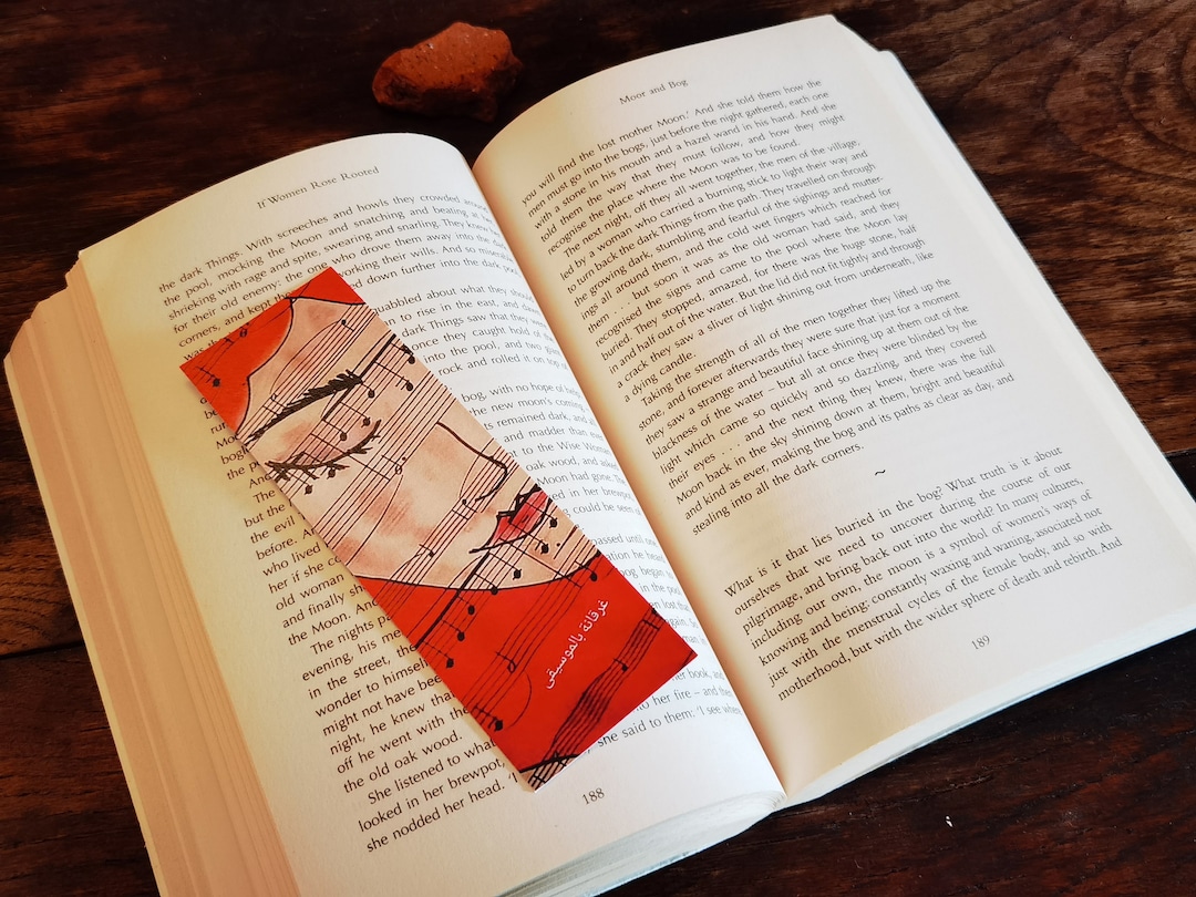 Music Bookmarks Set of 2, Musical Notes Bookmarks, Musician Gift, Cello ...