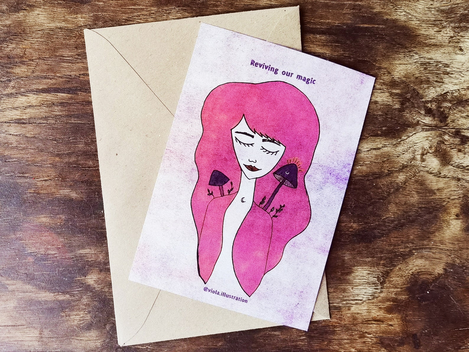 Self-healing Journey Set of 4 Postcards Wild Woman Divine - Etsy