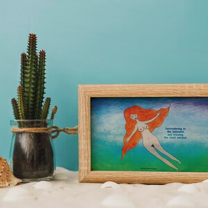 Inner Wisdom Art Print, Ecofeminism, Divine Feminine Wall Art - Etsy