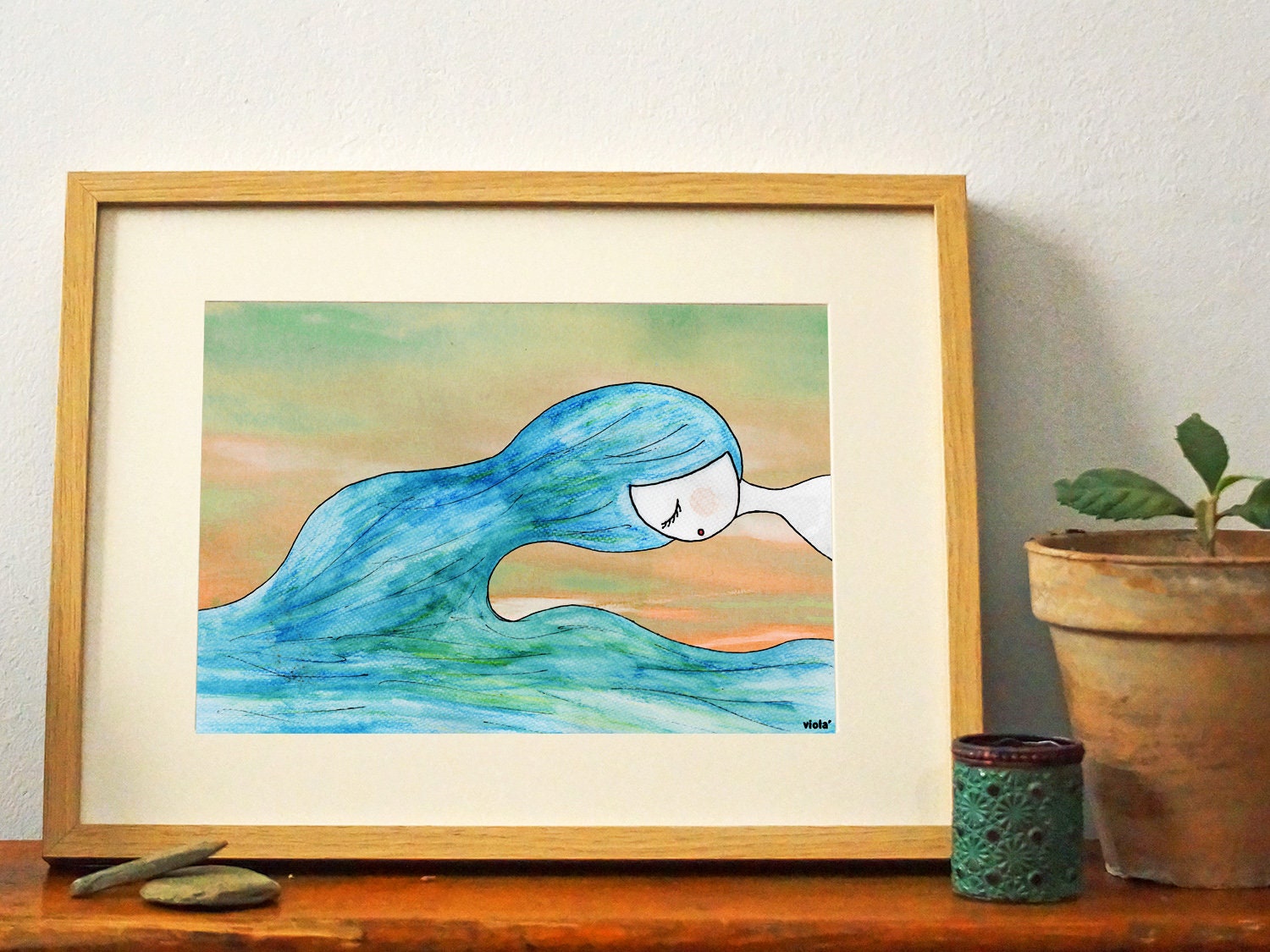 Art Print be Water Rumi Wall Art Rumi Poem - Etsy