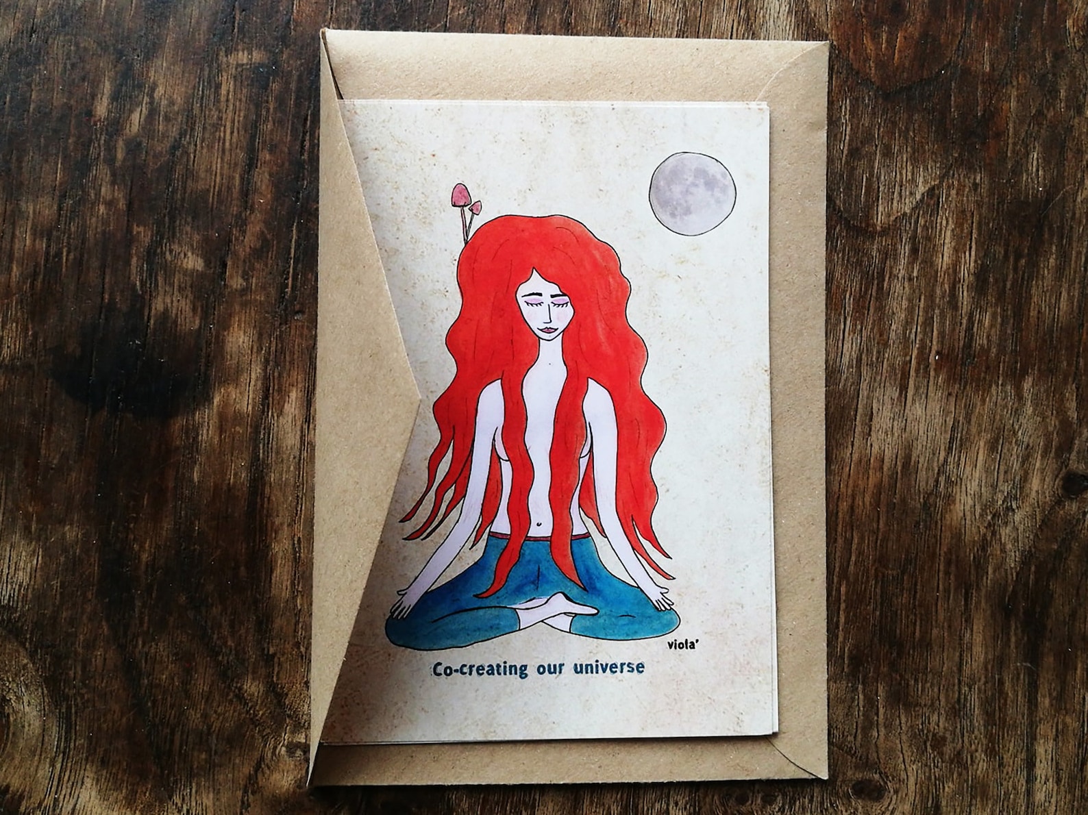 Ecofeminism - Set of 4 Postcards, Wild Woman, Divine Feminine, Feminist ...