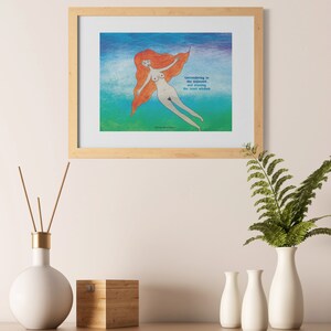Inner Wisdom Art Print, Ecofeminism, Divine Feminine Wall Art - Etsy