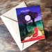 Mystical Postcards set of 3, Magical Art, Whimsical Illustrations ...