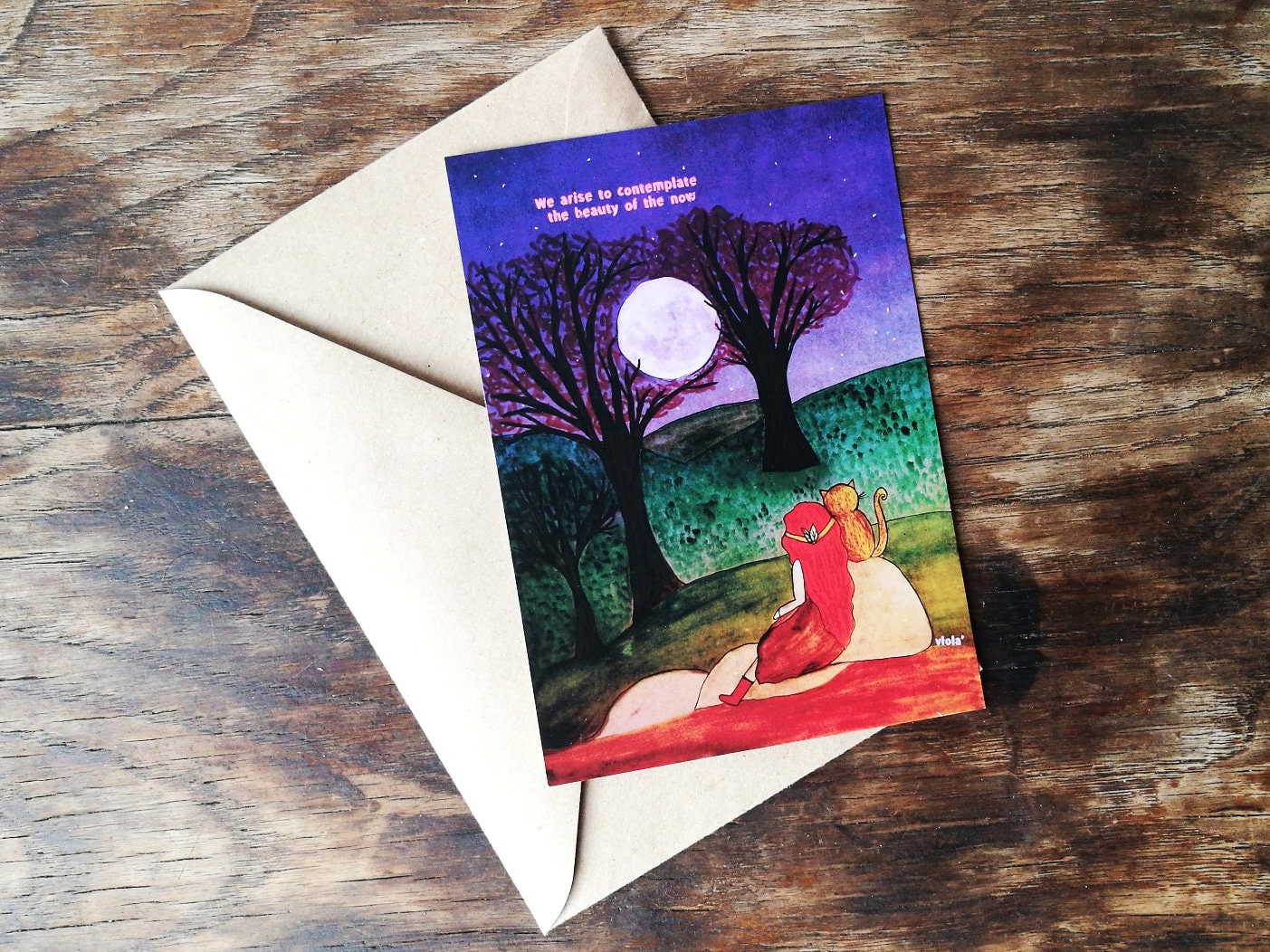 Mystical Postcards set of 3 Magical Art Whimsical - Etsy