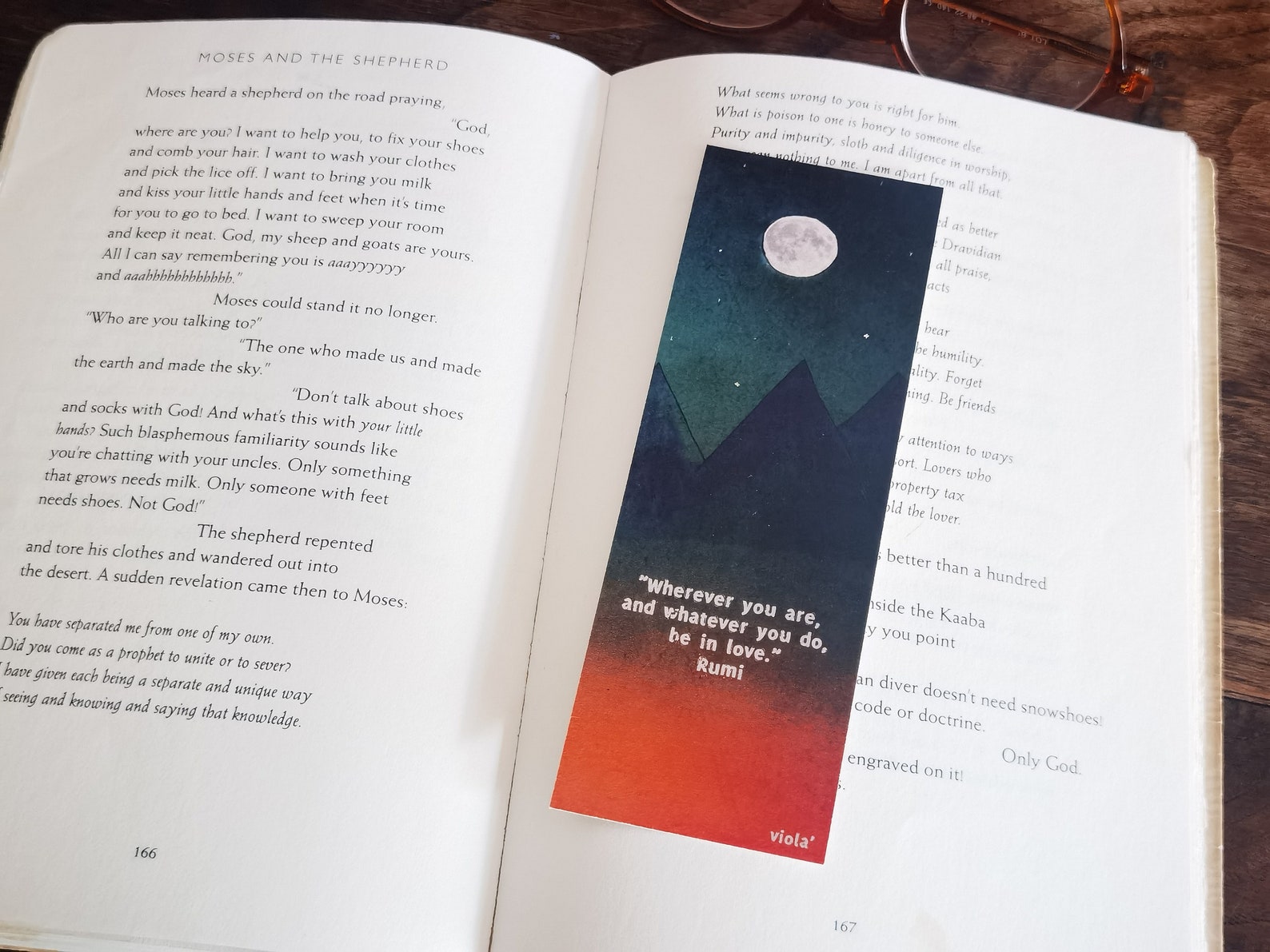 Bookmarks Set of 5 Rumi Bookmarks Illustrated Bookmarks - Etsy