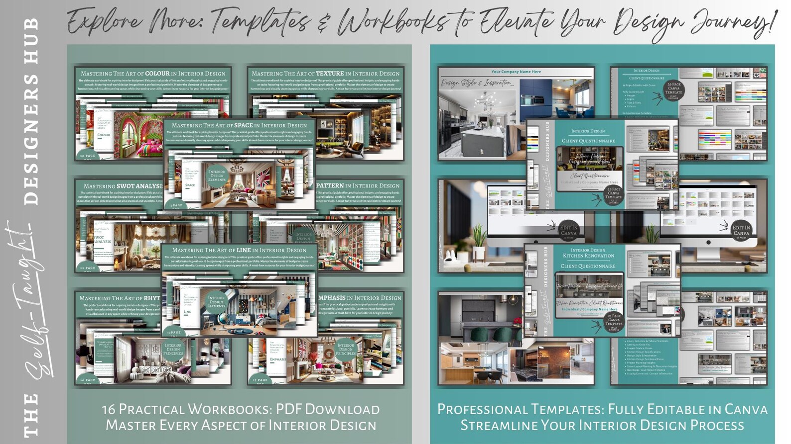 Interior Design Kitchen Renovation - Editable Canva Template for ...