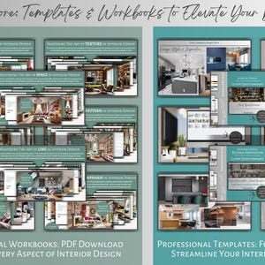 Interior Design Kitchen Renovation - Editable Canva Template for ...