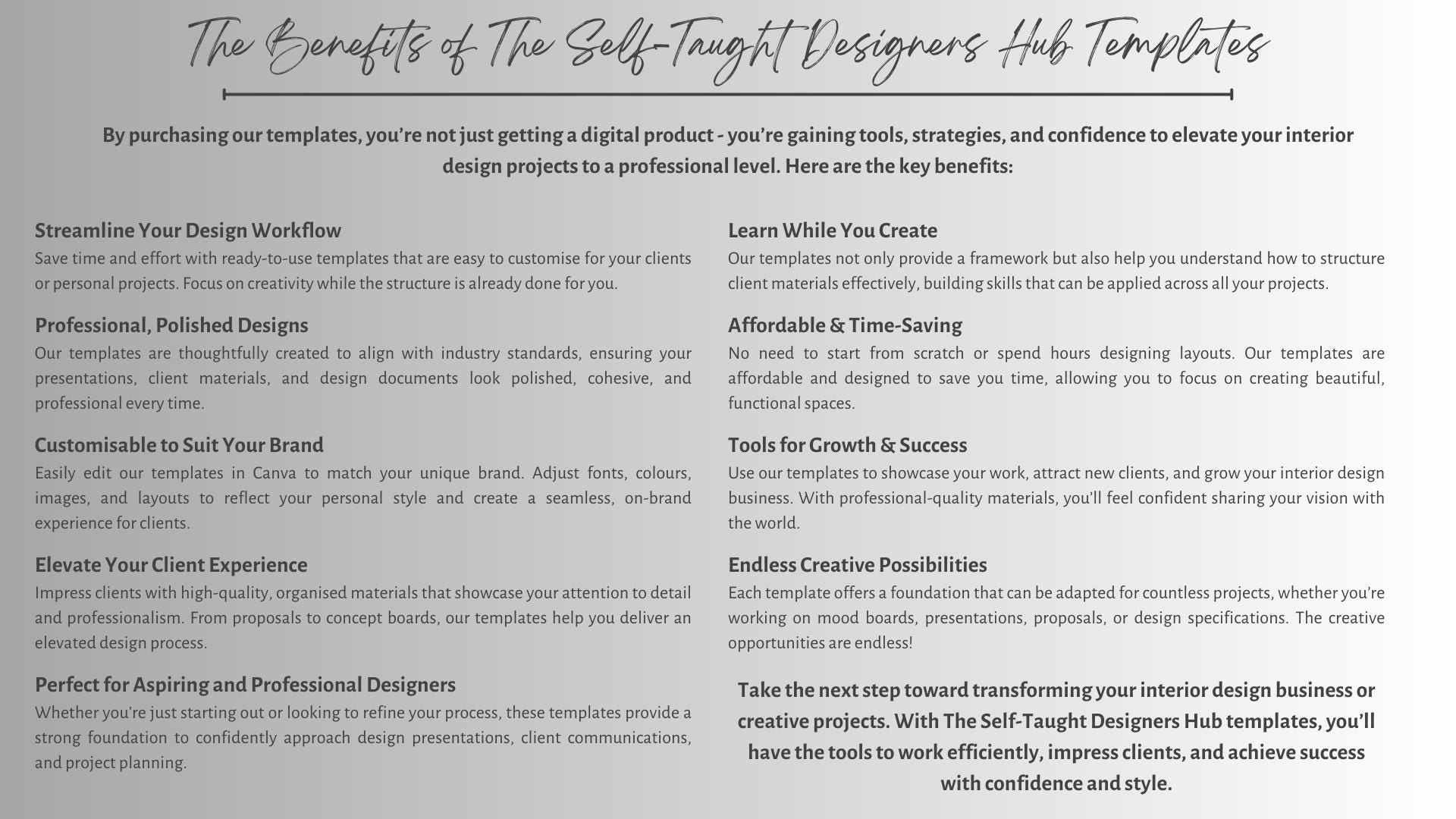 Interior Design Client Questionnaire - Editable Canva Template ...