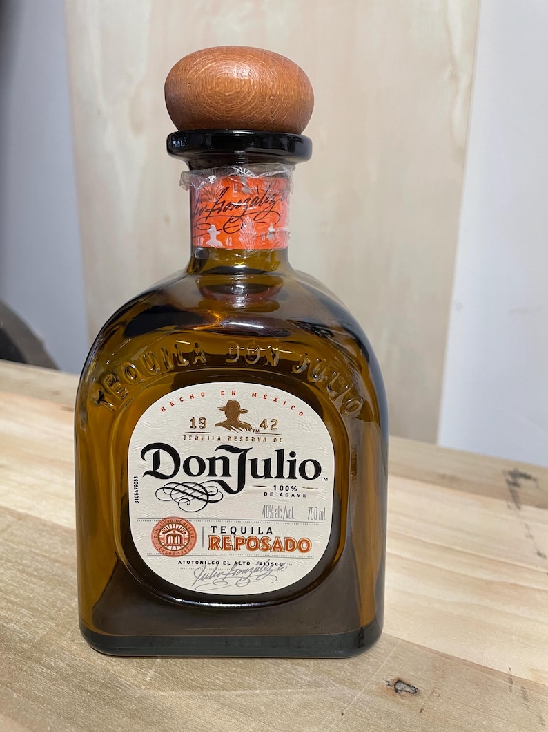 EMPTY Don Julio Reposado Bottle 750ml DIY Glass Bottle Project, Gifts ...