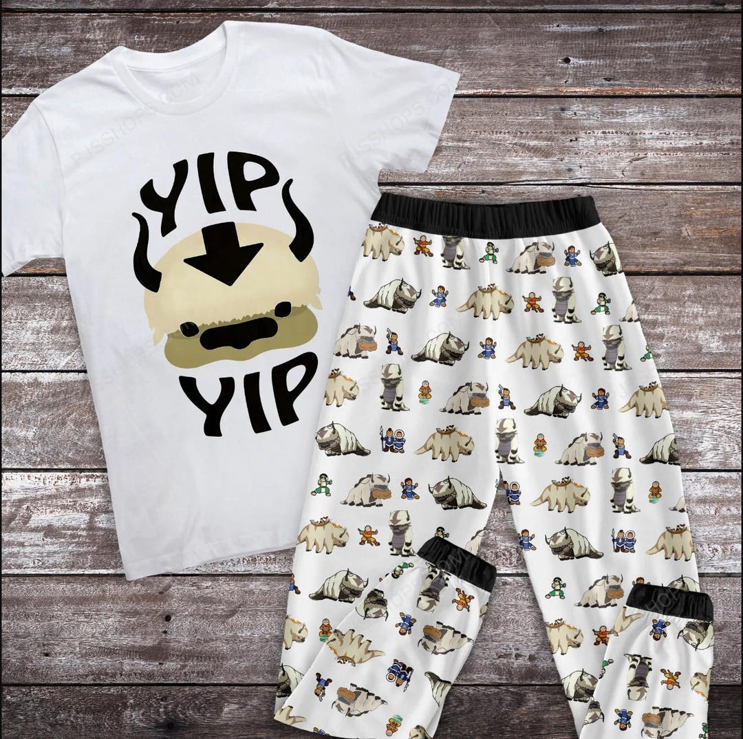 Yip Yip Appa Avata Pajamas Set, Personalized Family Pajamas, Family Christmas Pajamas Set. - Etsy