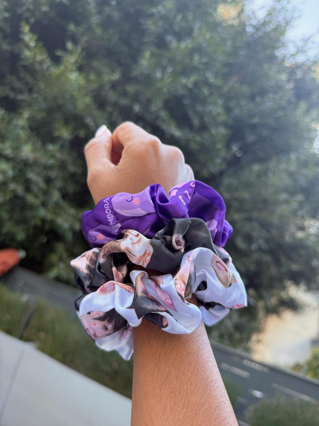 Silk BTS Scrunchies - Funny Debut Era Faces - Etsy