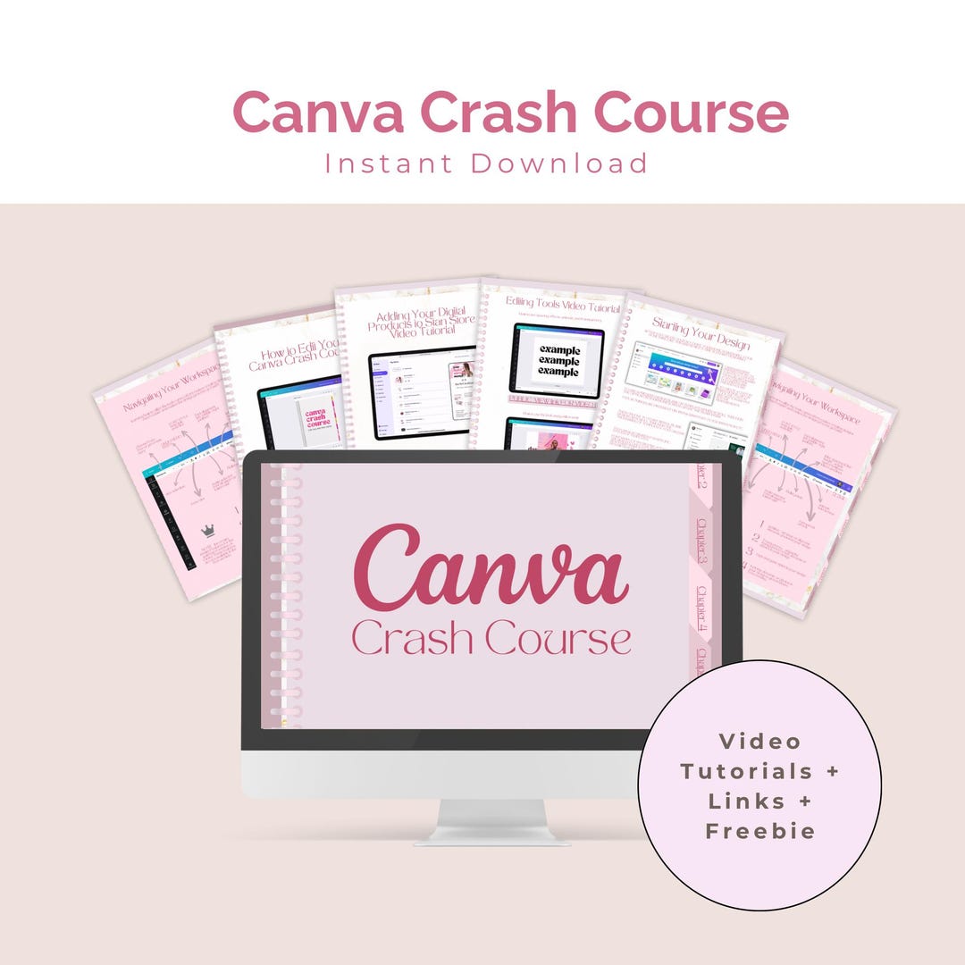 Canva Crash Course • Canva Tool • Editing Tool Course • Editing Crash ...