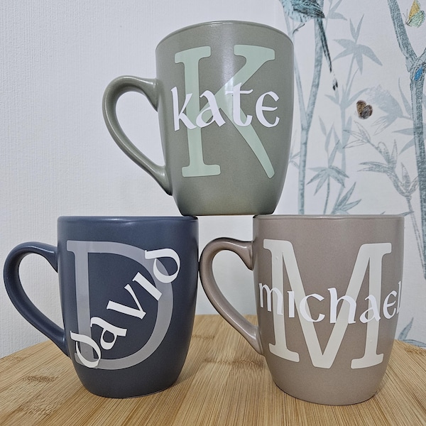 Initial Mug - Etsy UK