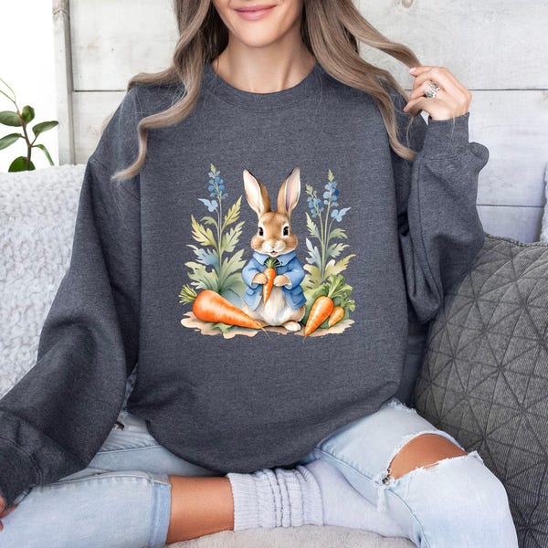 Rabbit Sweater - Etsy