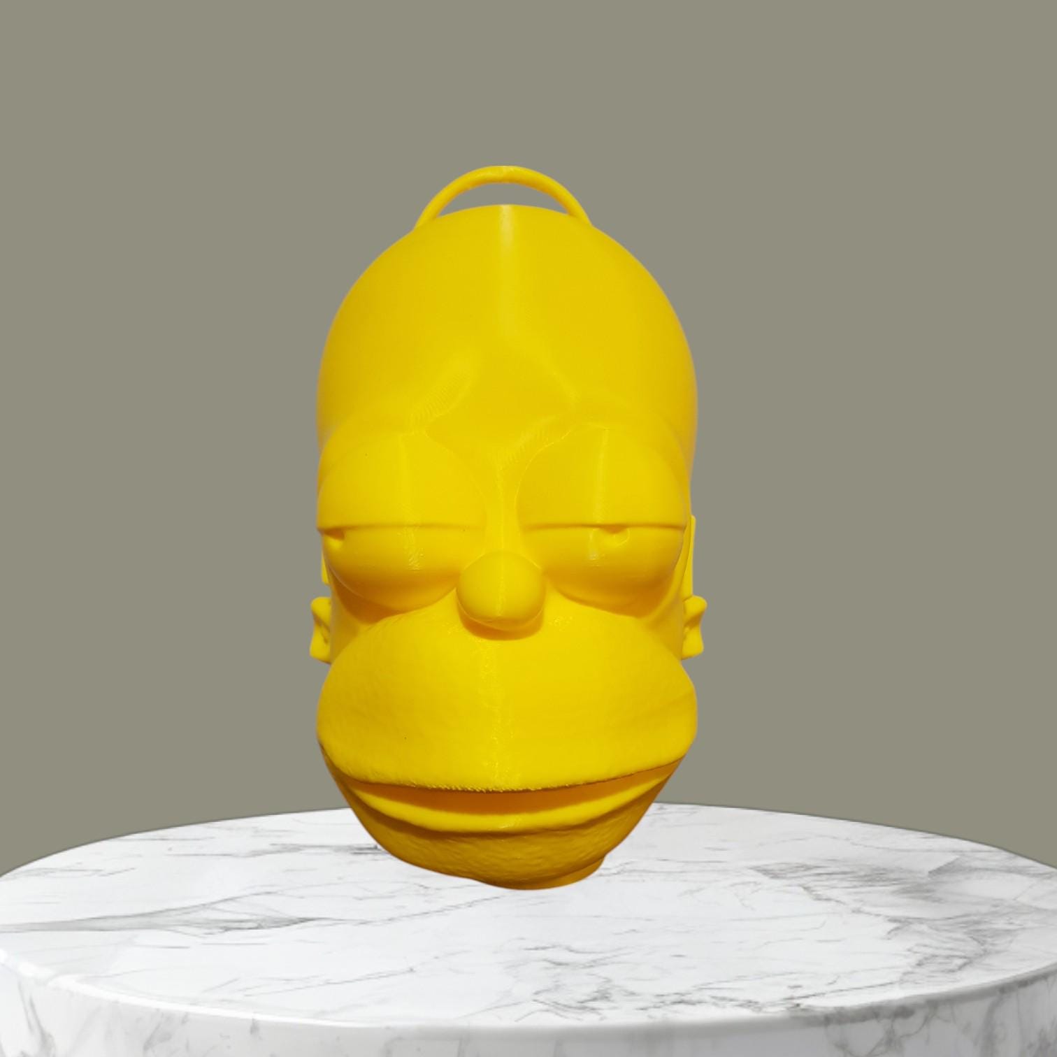 Homer Simpson Headphone Stand, Funny Gamer Desk Accessory, Geeky ...