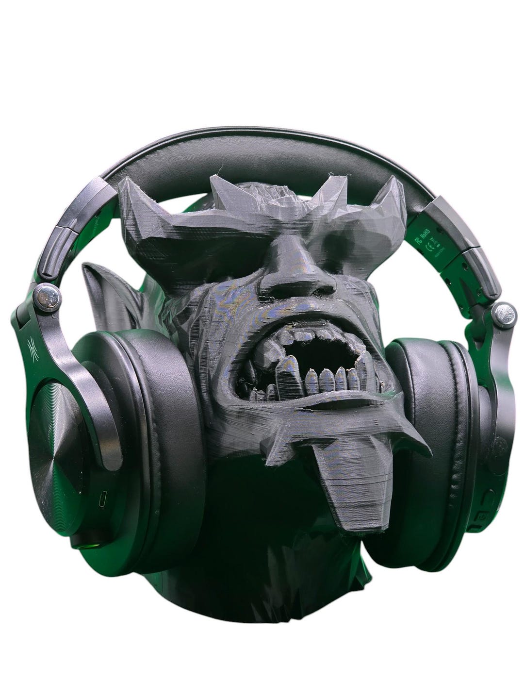 Monster Head Headphone Stand – Unique Headset Holder for Gamers, PC ...