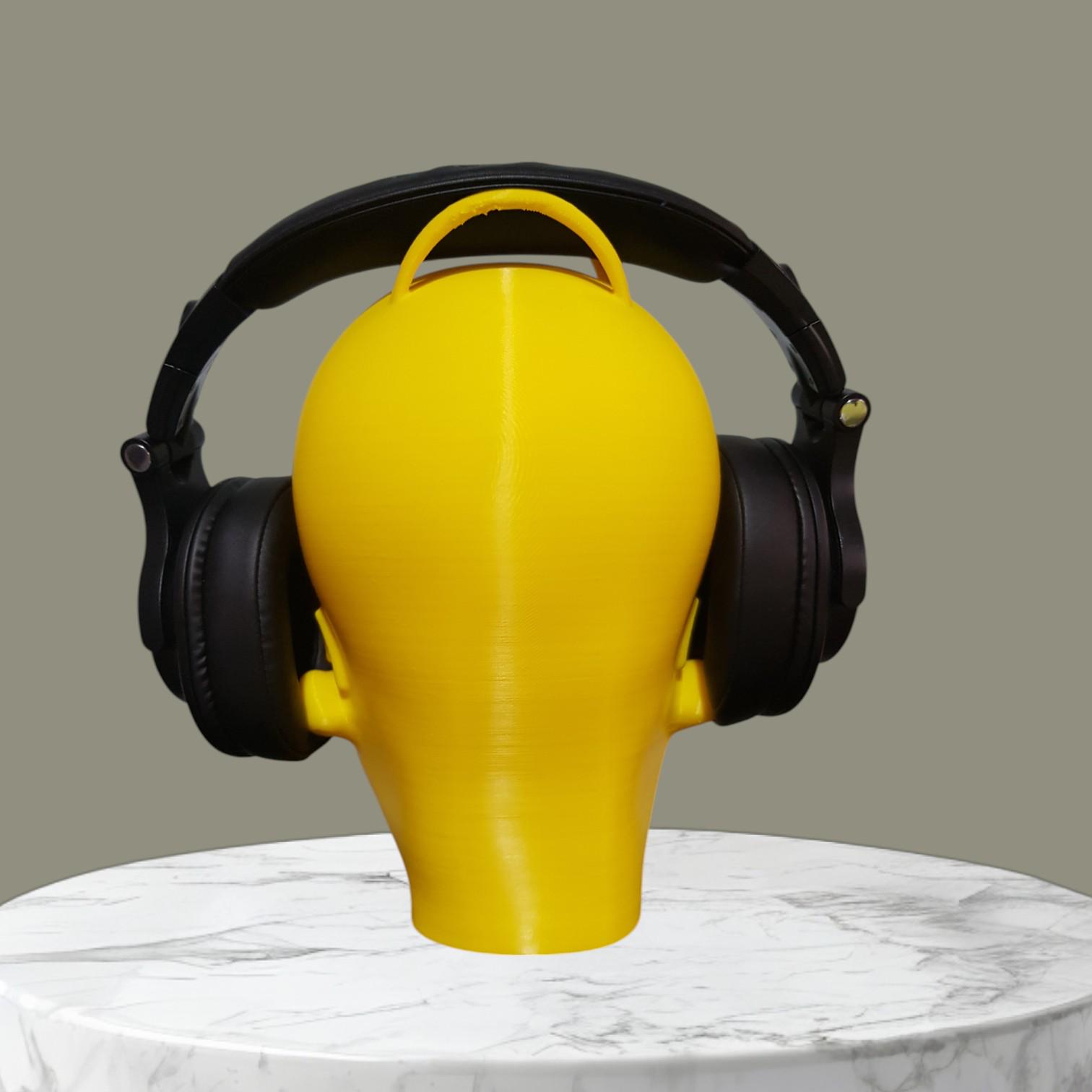 Homer Simpson Headphone Stand, Funny Gamer Desk Accessory, Geeky ...