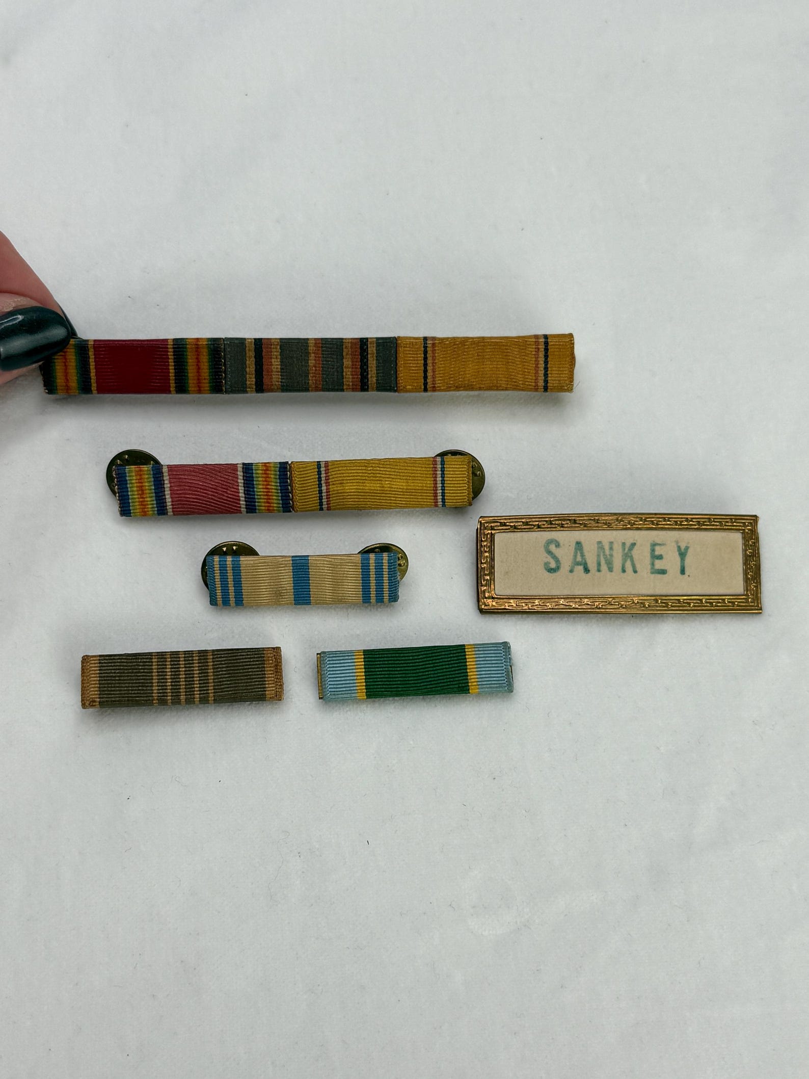 Vintage 1940s WWII Military Bars and Ribbons - Etsy
