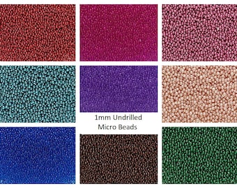 Micro Glass Beads - Etsy