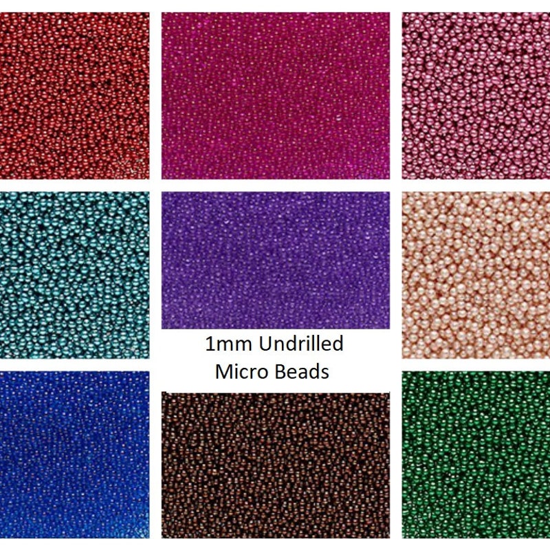 1mm Micro Beads No Hole - Etsy